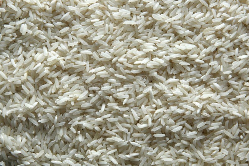 Background of Rice. Rice Texture. Rice Grains Closeup Stock Photo ...