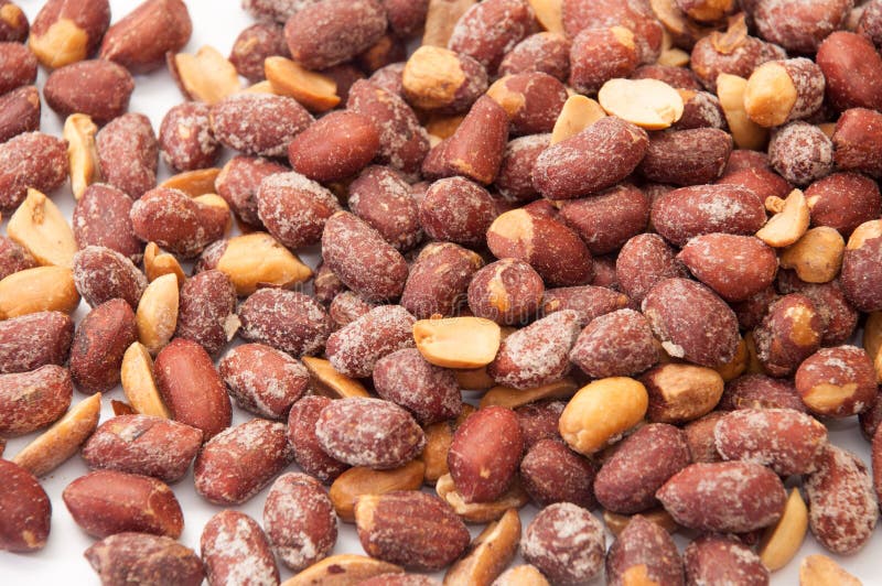Background of Roasted Peanuts in Shell Stock Photo - Image of group ...