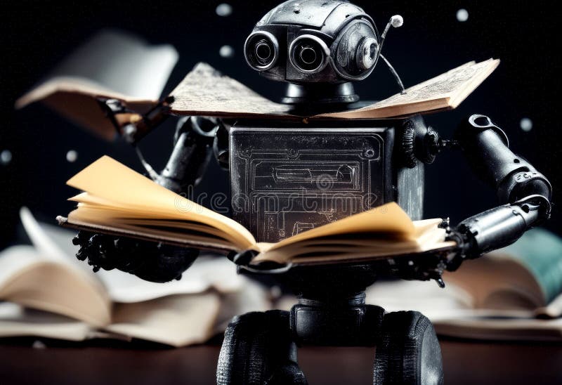 Background Robot Black Fly Illustration Book Technology Mechanism ...