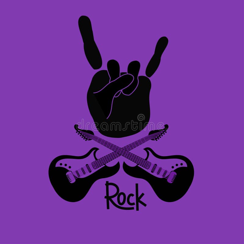 Rock Roll Hand Sign Stock Illustrations – 5,049 Rock Roll Hand Sign ...