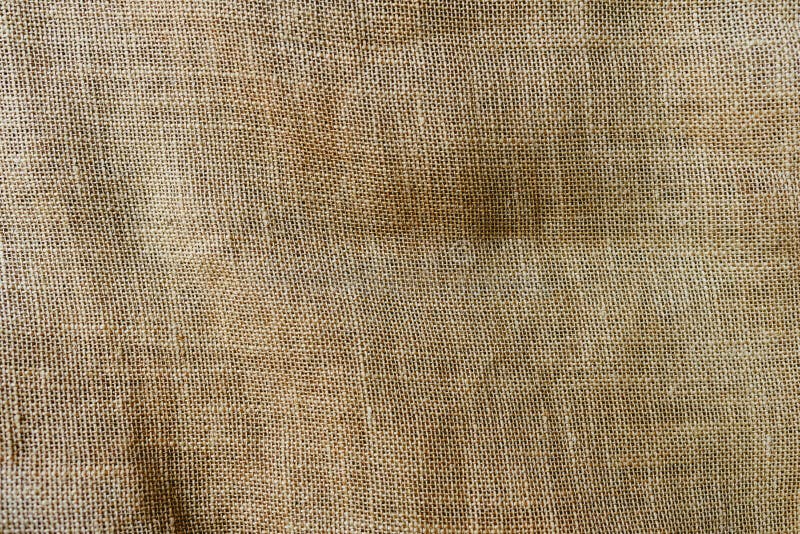 Background of Rough Sack Cloth with Aged Texture Stock Photo - Image of ...