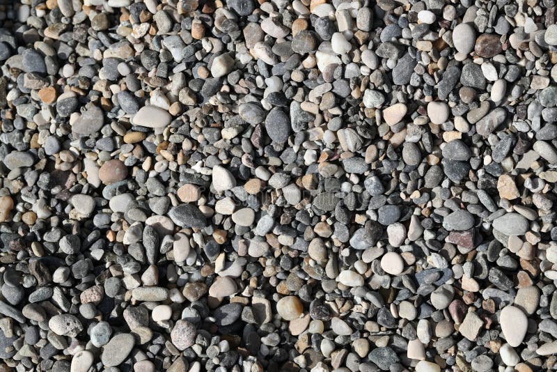 Background of Round Stones in Various Sizes Stock Image - Image of ...