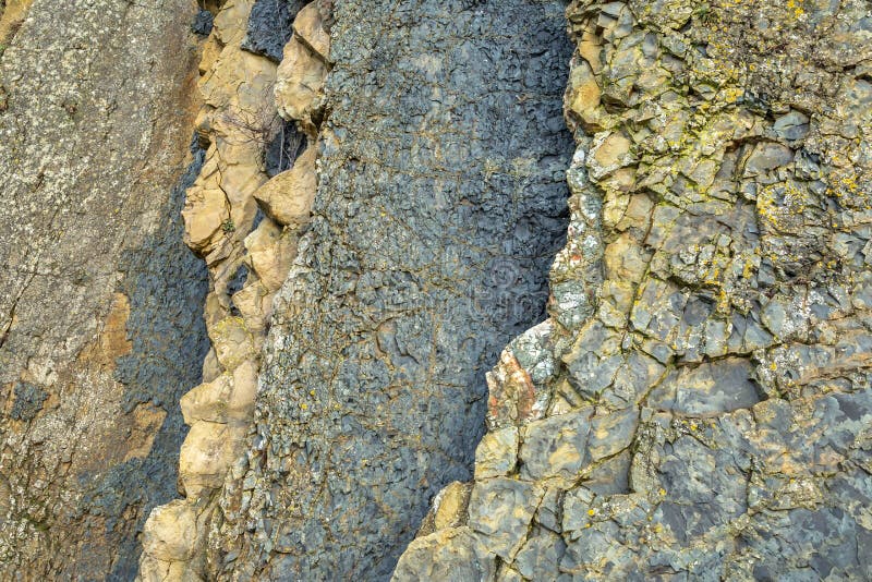 Background of the Ruined Rock. Stock Image - Image of tuapse, travel ...