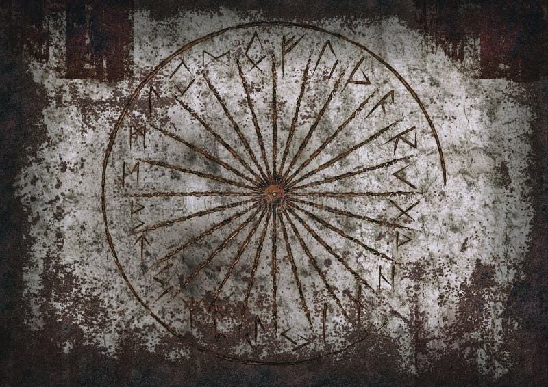 24 Antique Runes stock vector. Illustration of rune, language - 33262422