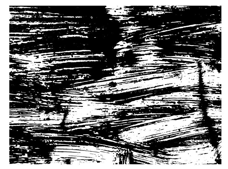 Abstract Paint Bush Strokes Grudge Texture Stock Vector - Illustration ...