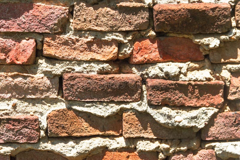Background of Rustic Bricks Stock Photo - Image of concrete, dark ...