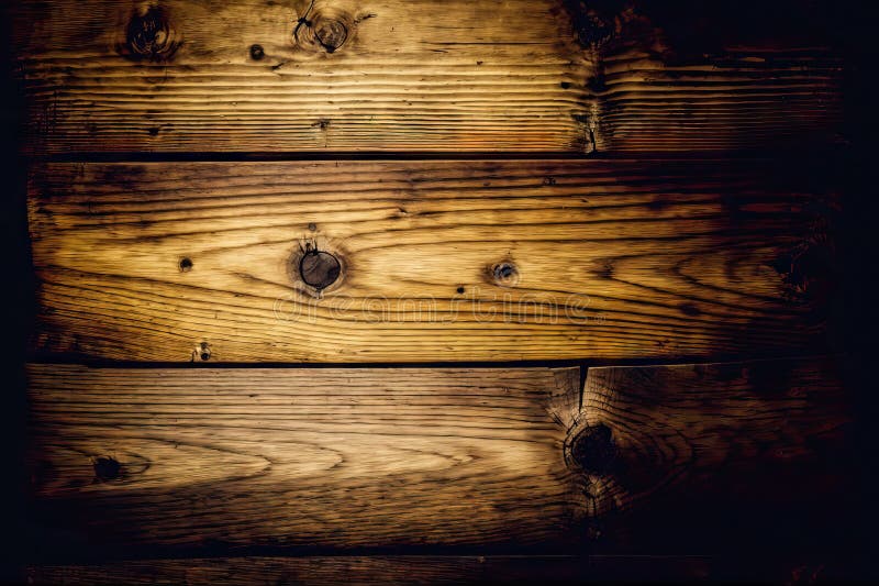 Background of a Rustic Wooden Table, Top View Stock Illustration ...