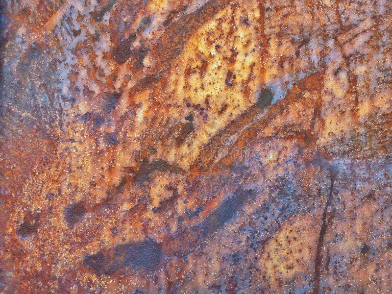 Old Rusty Board Wall Background with Different Textures Stock Photo ...