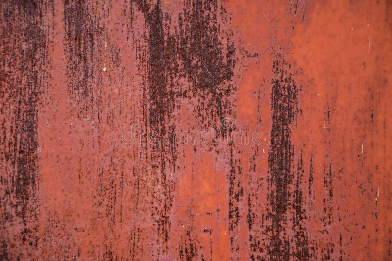 Background from Rusty Metal Close-up. Rust Spots on Iron Stock Image ...