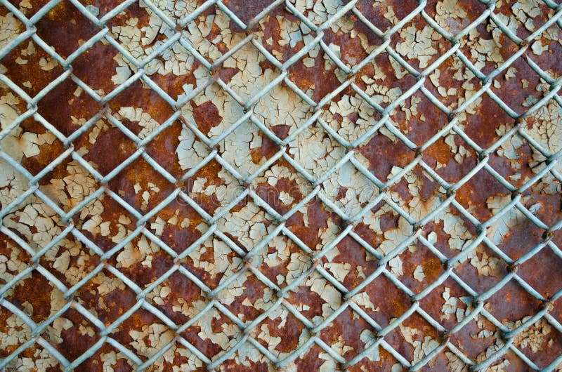Background of Rusty Metal Mesh Stock Photo - Image of corrosion ...