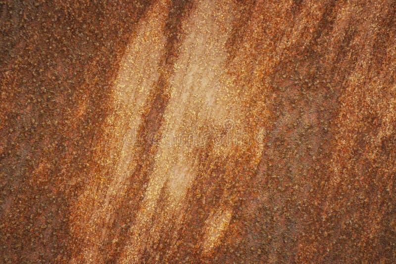 Background from Rusty Surface. Rust Covers the Surface Unevenly and ...