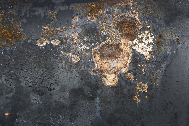 Background of Rusty Tin with Rust Stock Photo - Image of damaged, iron ...