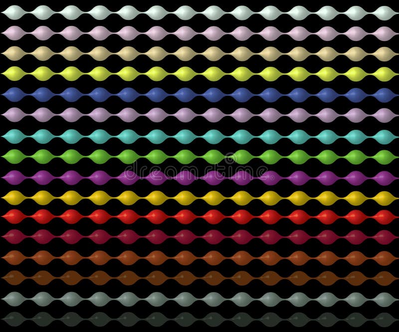 Background from the Same Borders in Palette Colors. Stock Illustration ...