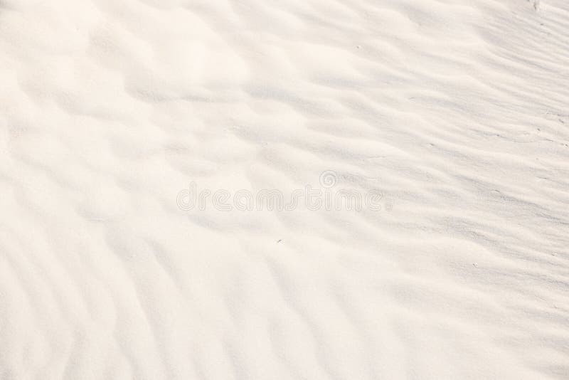 Background with Waves Sand. Light Patterns on the Sand of Dune. Sand ...