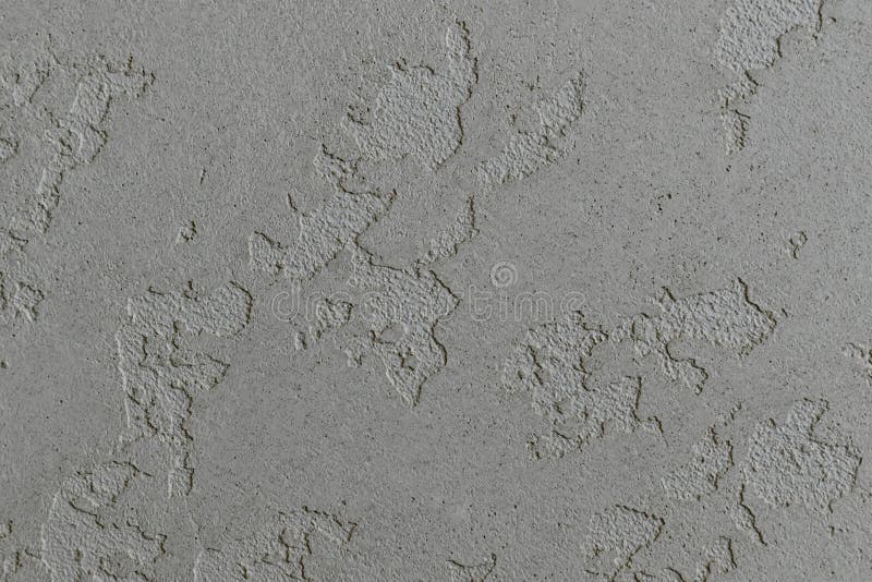 Background of Sand Light Plaster, Two Layer Stock Photo - Image of ...