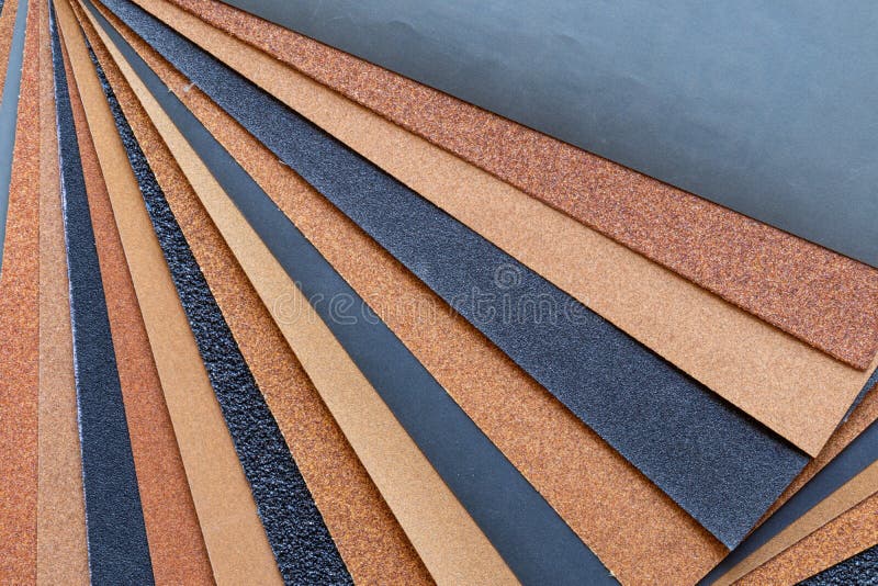 The Background of the Sandpaper Surface, Where the Grains of Sand on ...