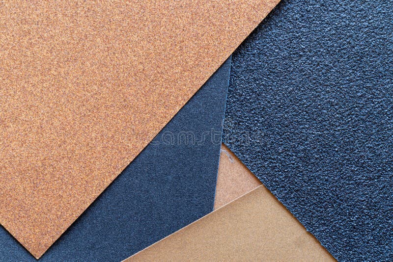 The Background of the Sandpaper Surface, Where the Grains of Sand on ...