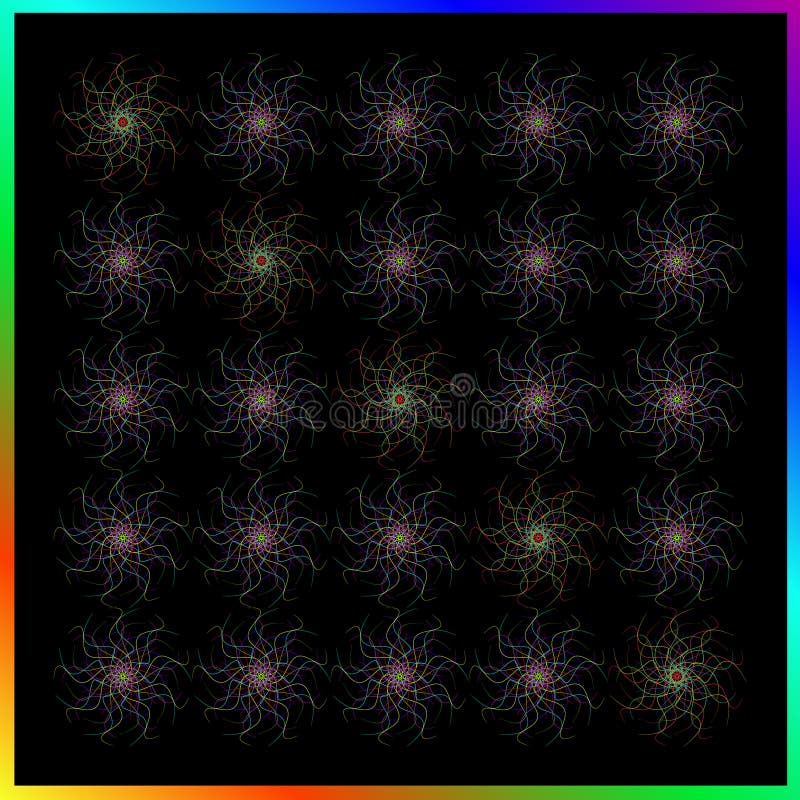 Background of Schematic Colors and Patterns. Stock Vector ...