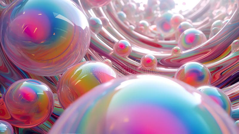 Background for Scientific Presentations. Macro Level Stock Illustration ...