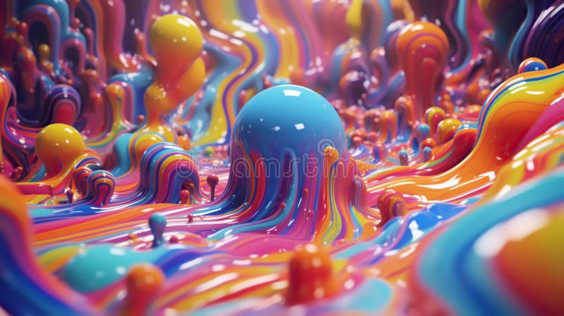 Background for Scientific Presentations. Macro Level Stock Illustration ...