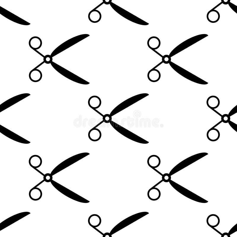 Background scissors opened stock vector. Illustration of backdrop ...