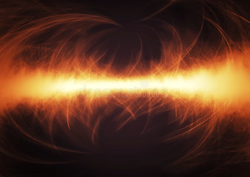 Background of Scorching Fire Flames Burning in the Dark Stock ...