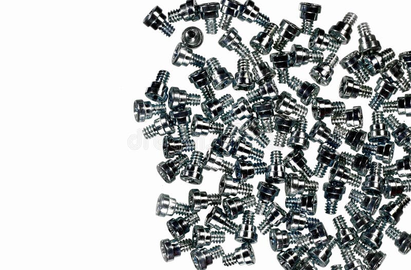 Background of Screws for Personal Computer Stock Image - Image of ...