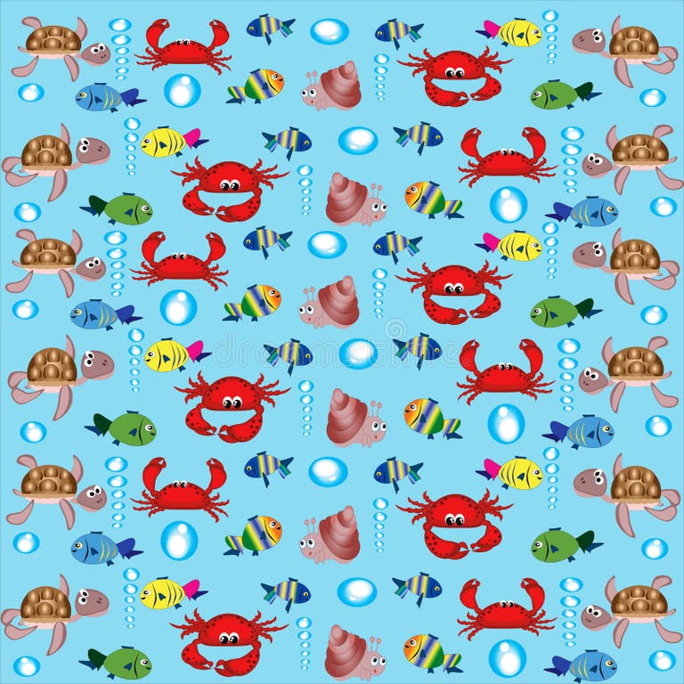 Sea Animals Caribbean Stock Illustrations – 2,872 Sea Animals Caribbean ...