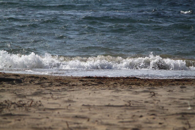 Background Sea, Ocean. Ride the Waves in the Ocean Stock Photo - Image ...