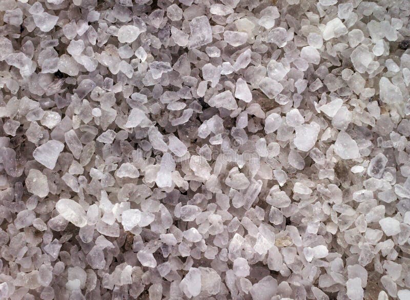 Background Sea Salt Crystals Closeup. Stock Image - Image of chloride ...