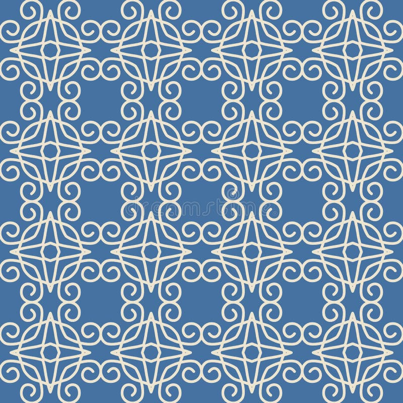 Background of Seamless Pattern Stock Vector - Illustration of ...