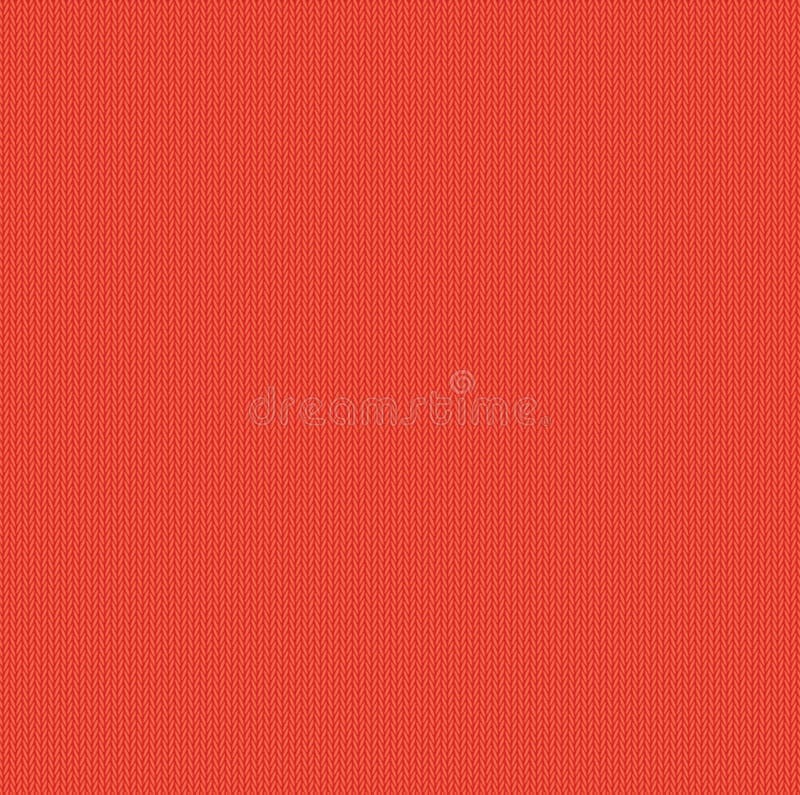 Background Seamless Pattern Texture of Red Wool Knitwear Stock Vector ...