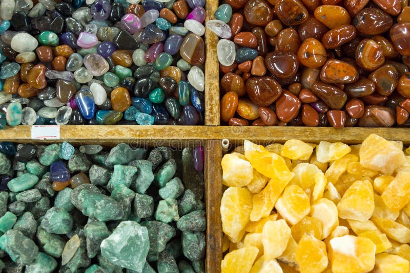 Background from Semi-precious Stones Stock Photo - Image of rock, black ...