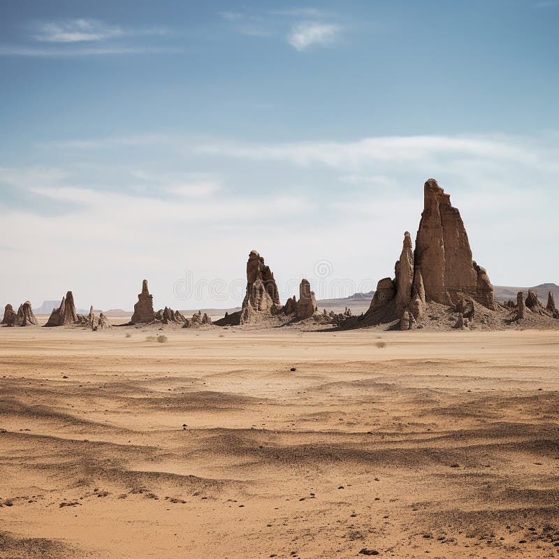 Baron Desert Scenery with Miscellaneous Cliffs and Rocky Hillsides ...