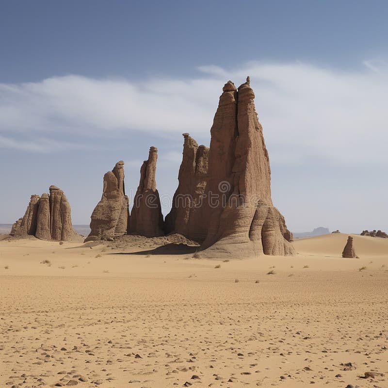 Baron Desert Scenery with Miscellaneous Cliffs and Rocky Hillsides ...