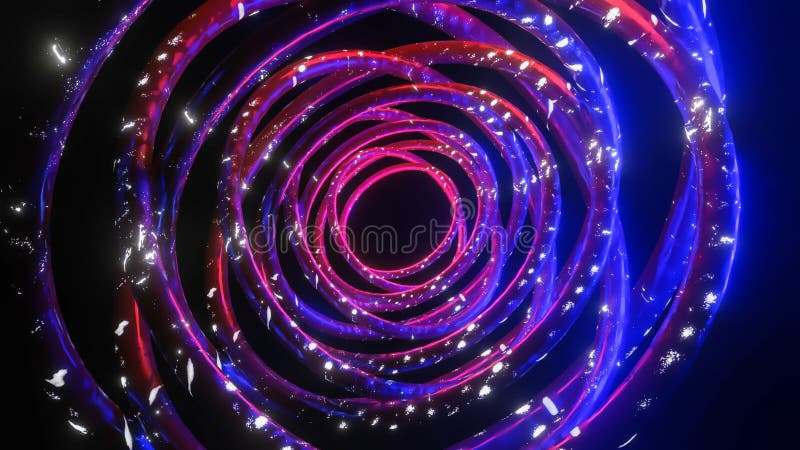 Background of Several Three-dimensional Rings with a Luminous Texture ...