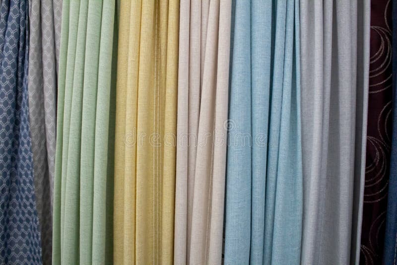 Curtain texture stock photo. Image of thread, fabric - 158168358