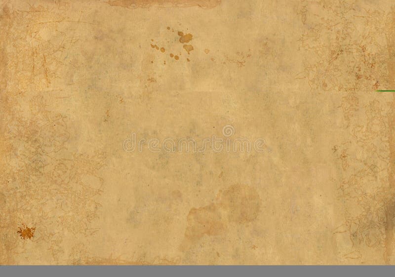 Background - a Sheet of the Old, Soiled Paper Stock Image - Image of ...