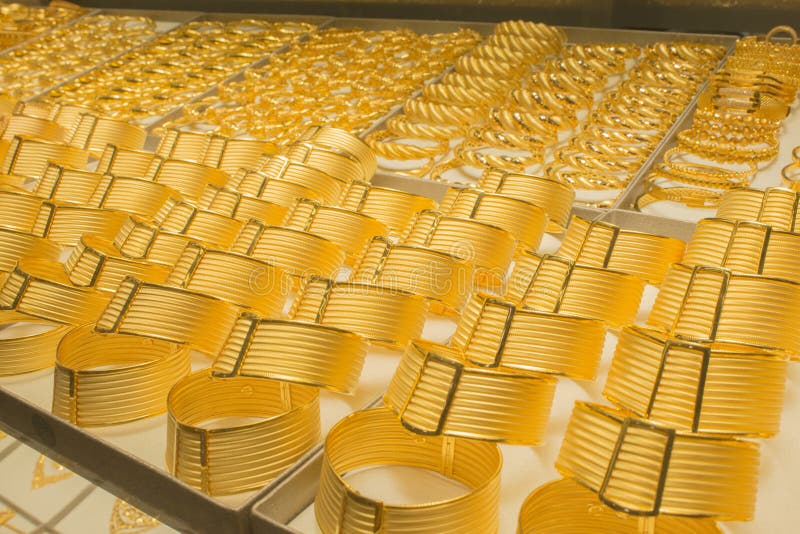 Background with Shinny Golden Rings Stock Photo - Image of fashion ...