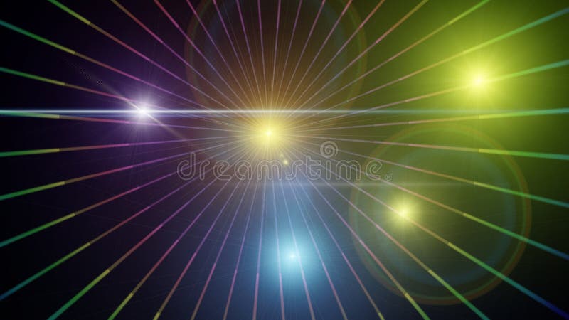 Background with Shiny Colored Lights Stock Illustration - Illustration ...