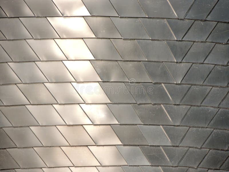 Background of Shiny Metal Plates Stock Photo - Image of background ...