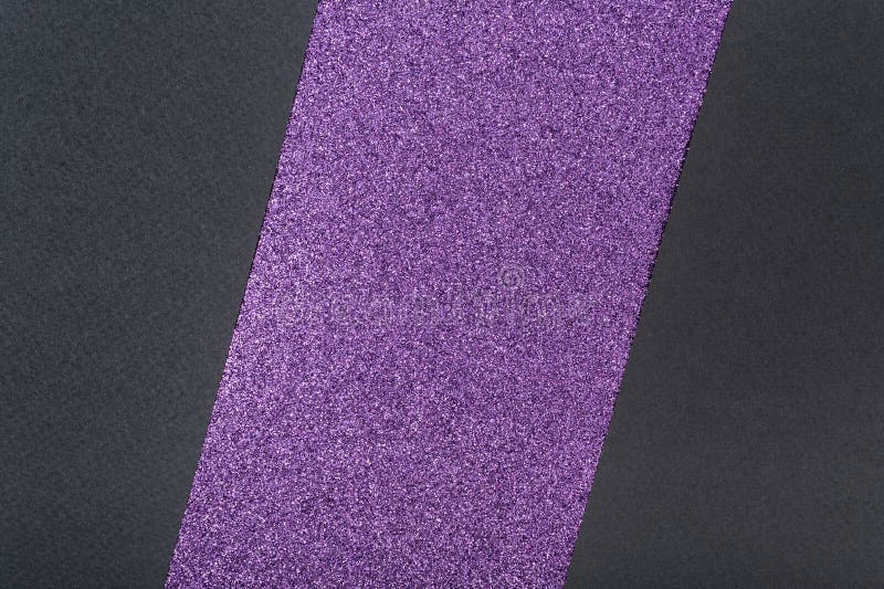 Purple Shiny Wrapping Paper with Polka Dots with a Fold. Foil for the ...