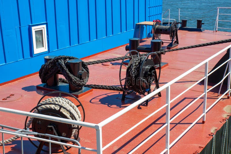 Background with Ship Tackle Stock Image - Image of exterior, material ...