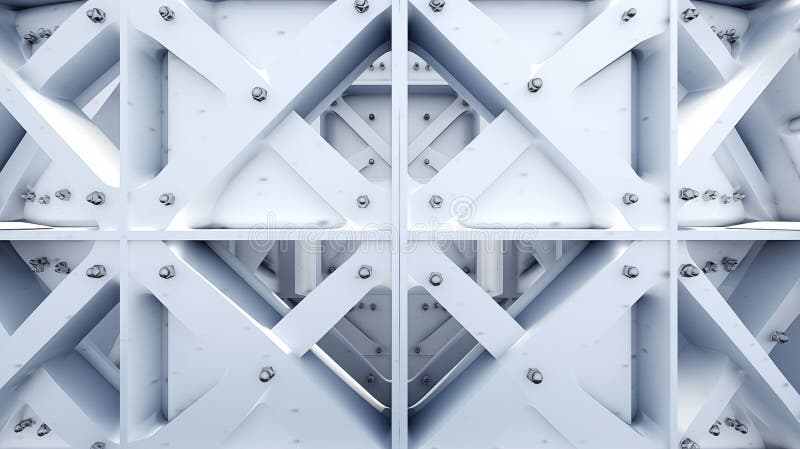 Background Showcasing Bolted Steel Structure, Providing Structural ...