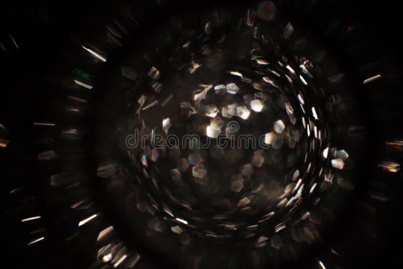 Background of Silver and Bright Lens Flare Lights. Abstract Image Stock ...