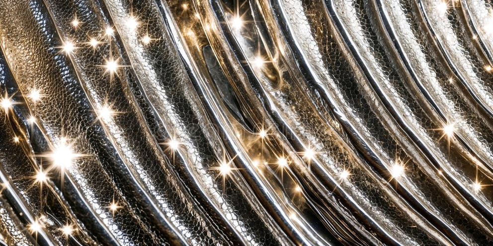 Background of Silver and Gold Glitter Lights Stock Photo - Image of retro, sparkle: 349639606