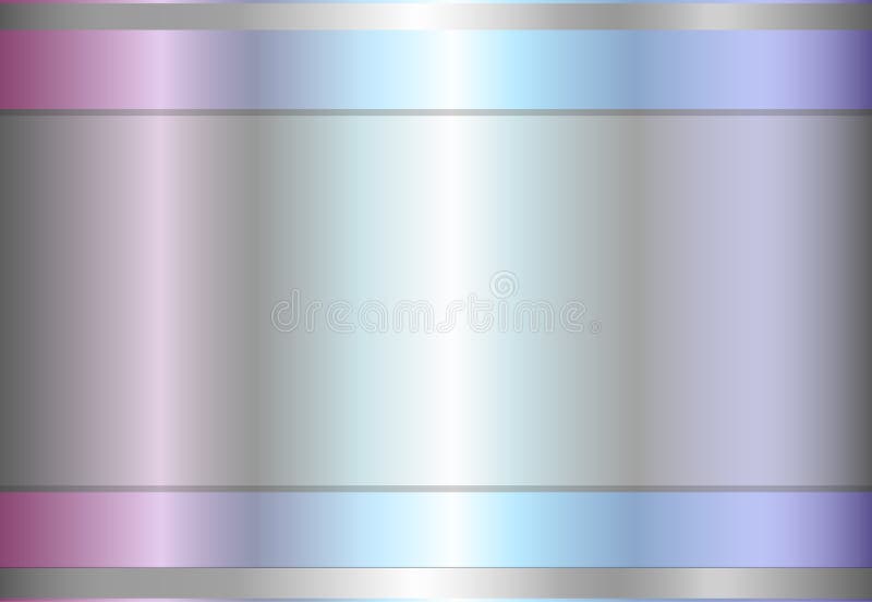 Background Silver Metallic, 3d Chrome Design Stock Vector ...