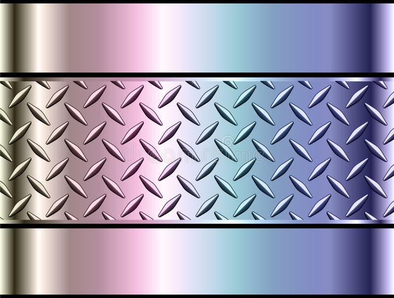 Background Silver Metallic 3d Chrome Stock Vector - Illustration of ...