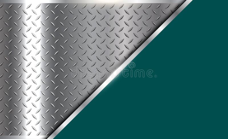 Background Silver Metallic 3d Chrome Stock Vector - Illustration of ...