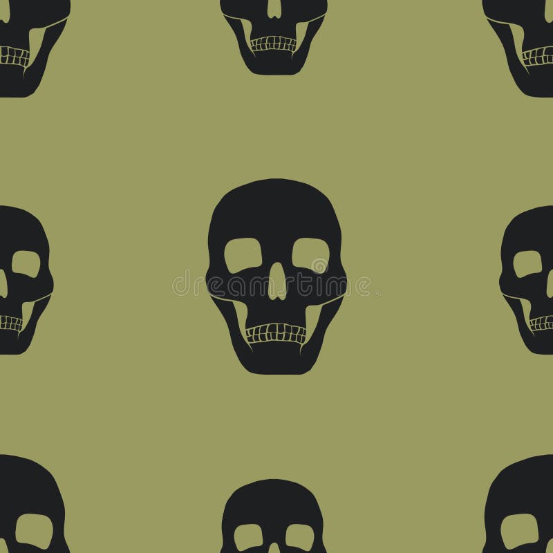 Background with skulls stock vector. Illustration of skulls - 56647160
